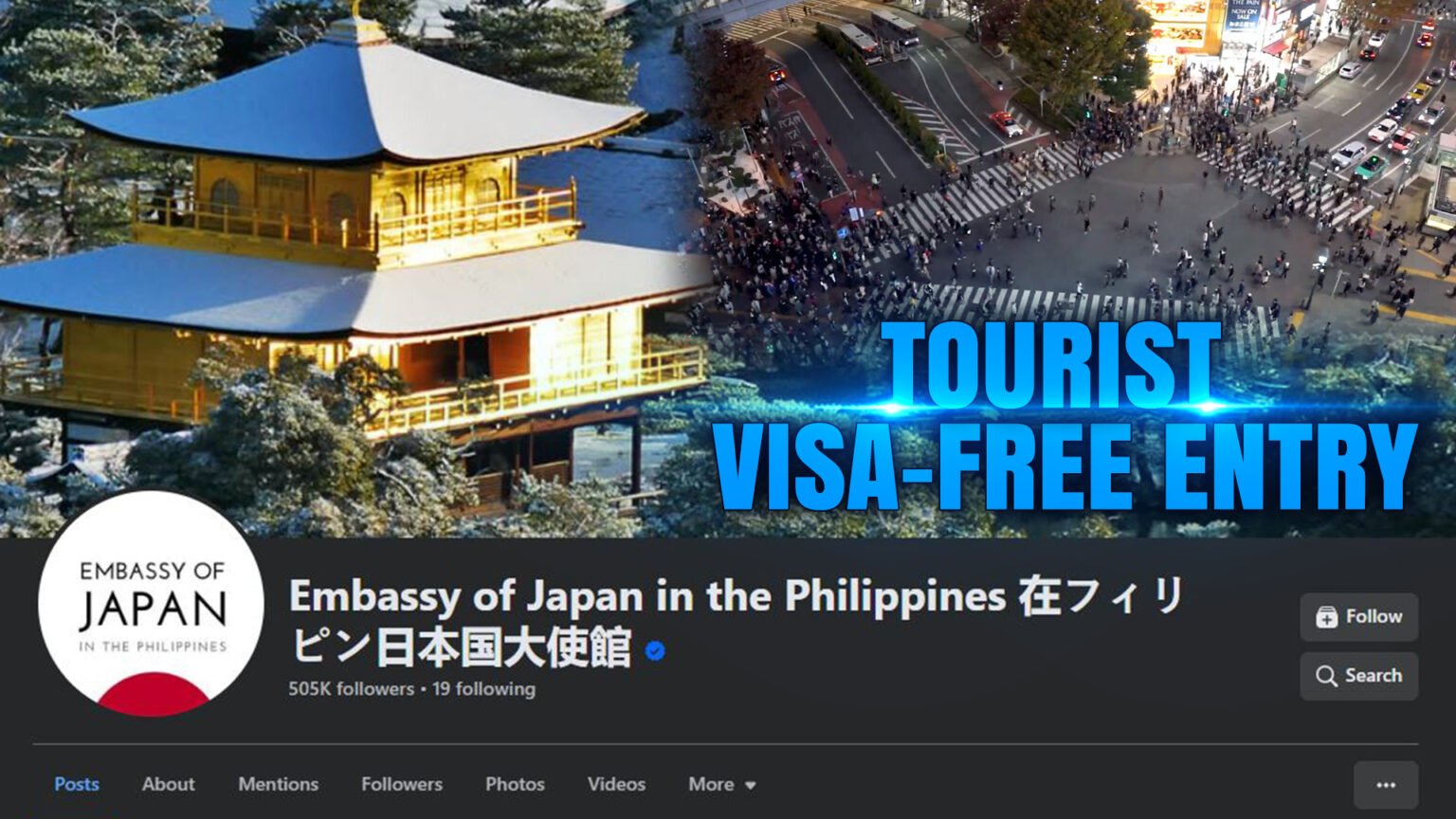 Japan, Visa-Free Entry para sa mga Filipino Travelers | GNN